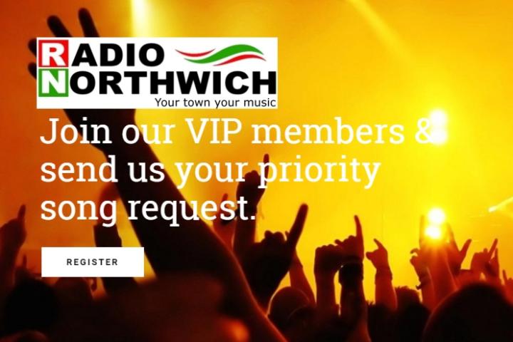 Radio Northwich - VIP Members Lounge Login