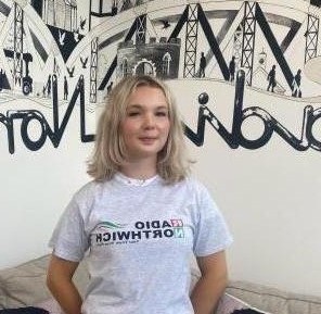 Radio Northwich Presenter Lily Chadwick